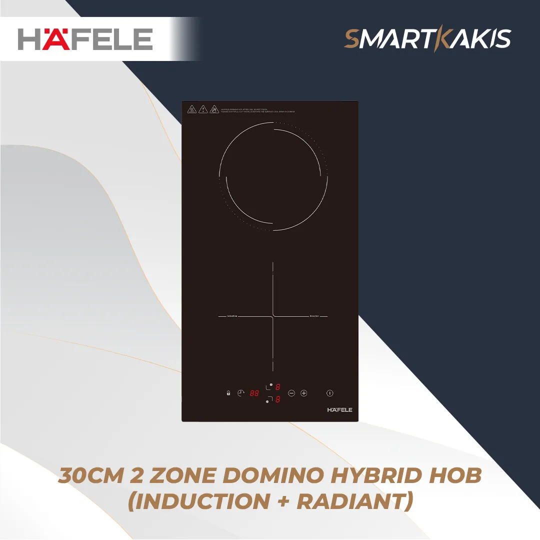 Buy Hafele 30cm Hybrid Hob – Induction + Radiant